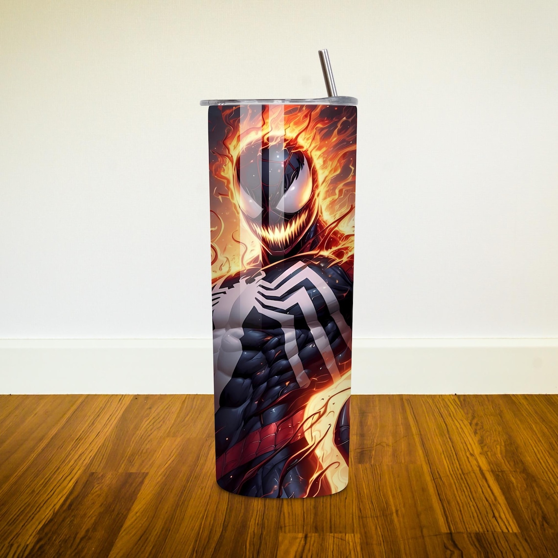 Venom Tumbler Wrap | Spiderman Tumbler Wrap Design | 20oz Straight ...