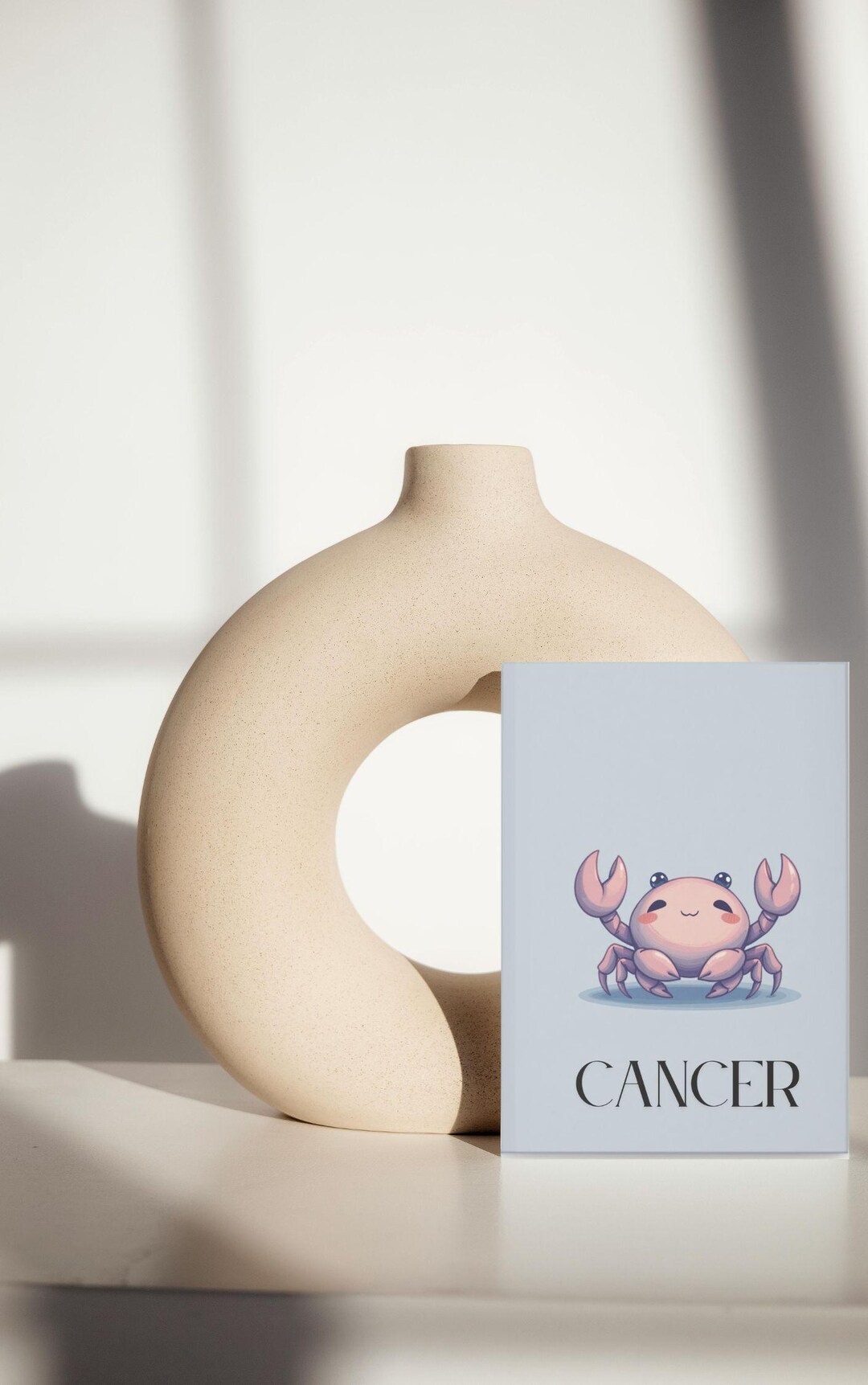 Cancer Chibi Zodiac Journal – Cute Astrology Hardcover Notebook Gift ...