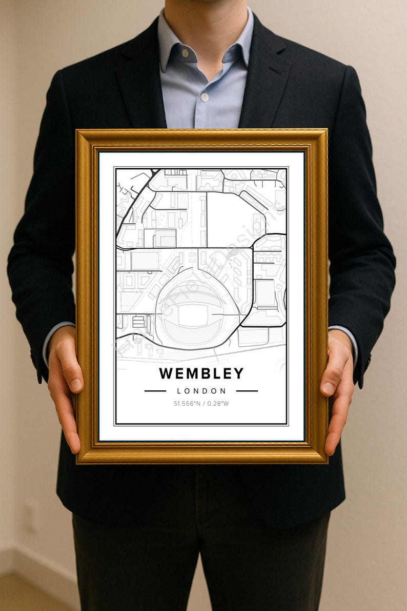 Soccer | Football | Wembley | Portrait | Stadium Map | Stadium ...