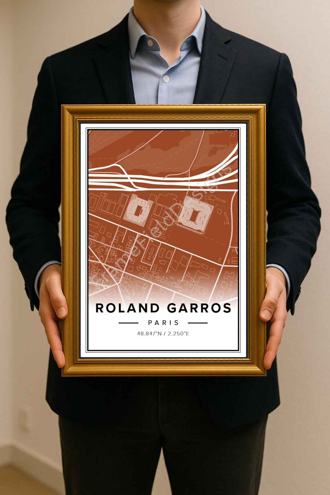 Tennis Roland Garros | Portrait | Grand Slam Complex Map | Stadium ...