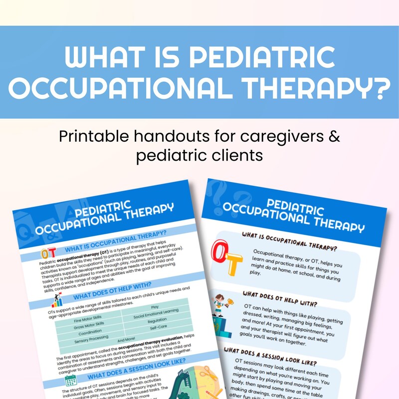 Occupational Therapy - Etsy