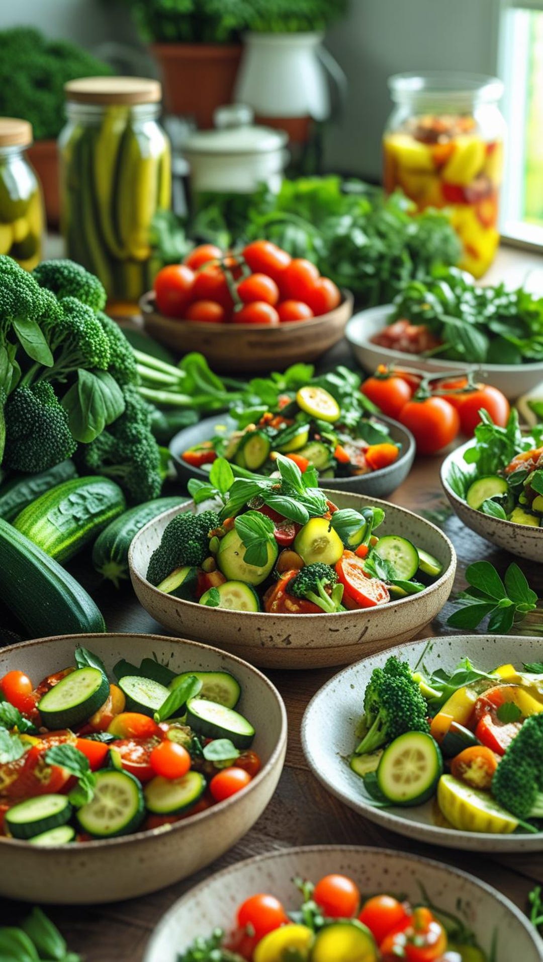 Vibrant Vegetable Feast Cookbook Cover – Embrace Fresh Flavors and ...