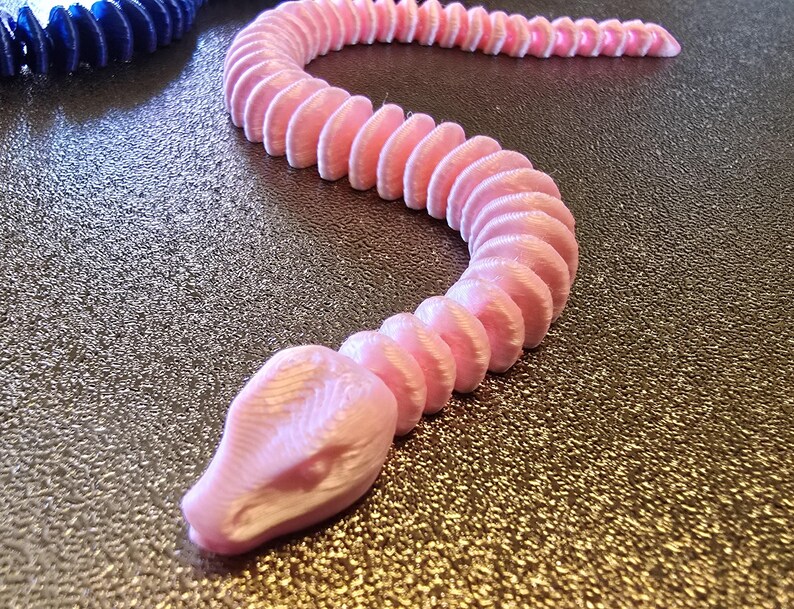 3D Printed Articulated Flexi Snake - Etsy
