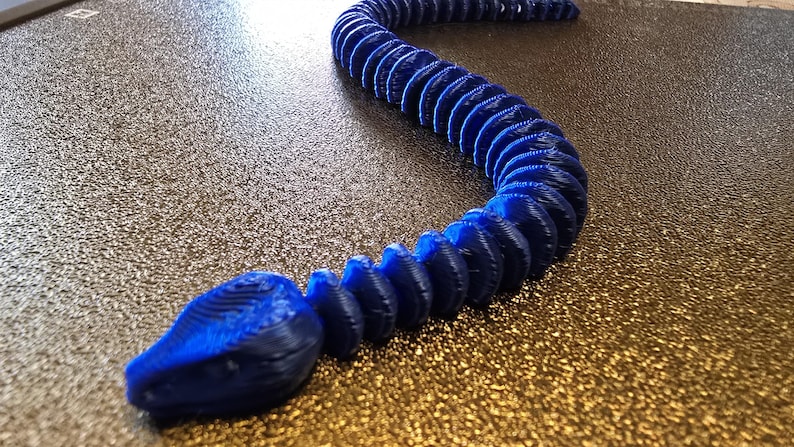 3D Printed Articulated Flexi Snake - Etsy