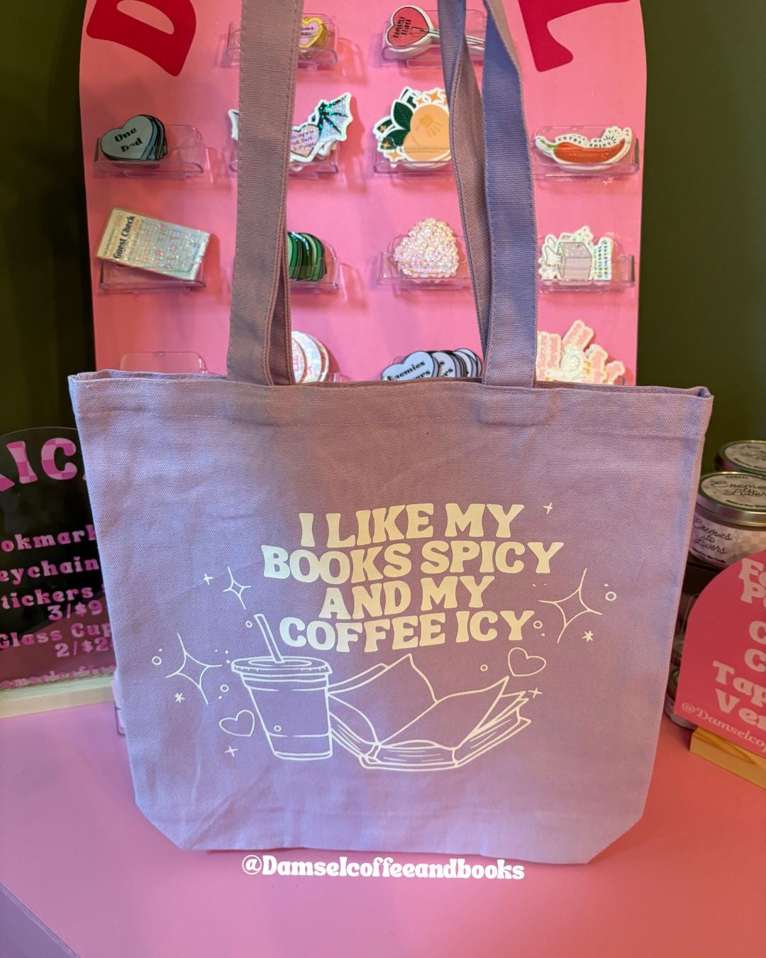 Iced Coffee Tote Bag - Etsy