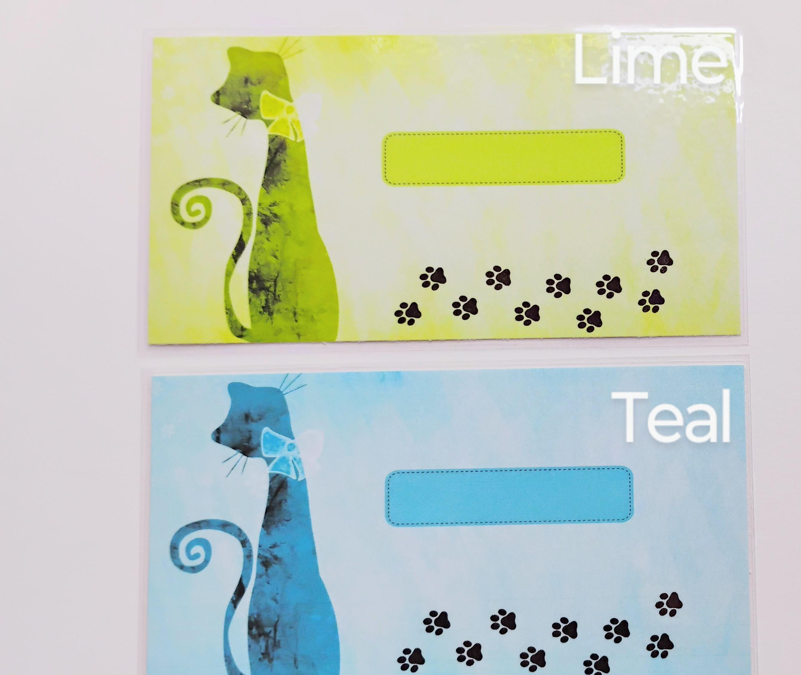 A6 Cat Dashboard Inserts: Laminated Reusable Dashboard - Etsy