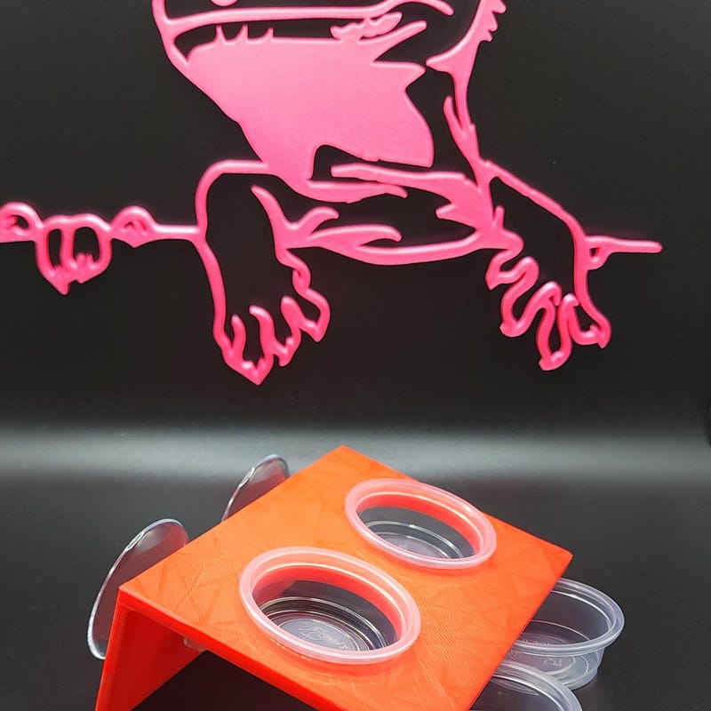 Gecko Cup Ledge - Etsy