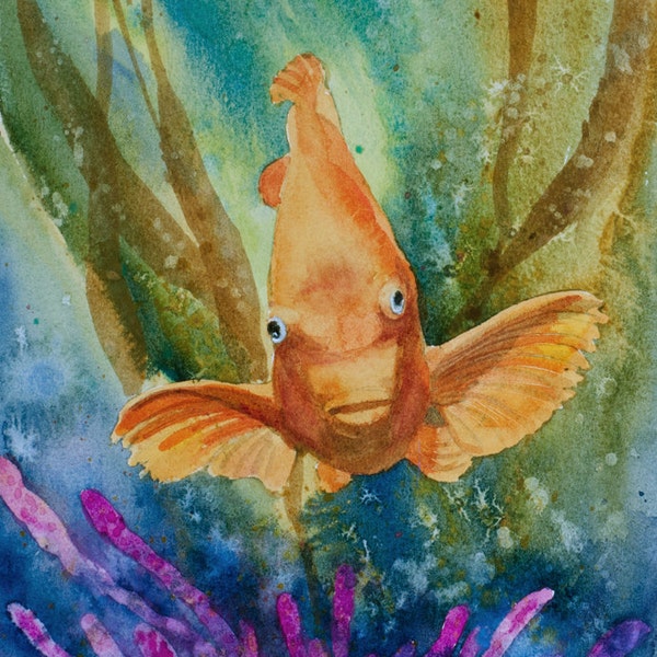Kelp Forest Art - Etsy
