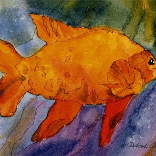 Garibaldi Fish - Etsy