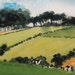 Greener Pastures Watercolor Print Green English - Etsy