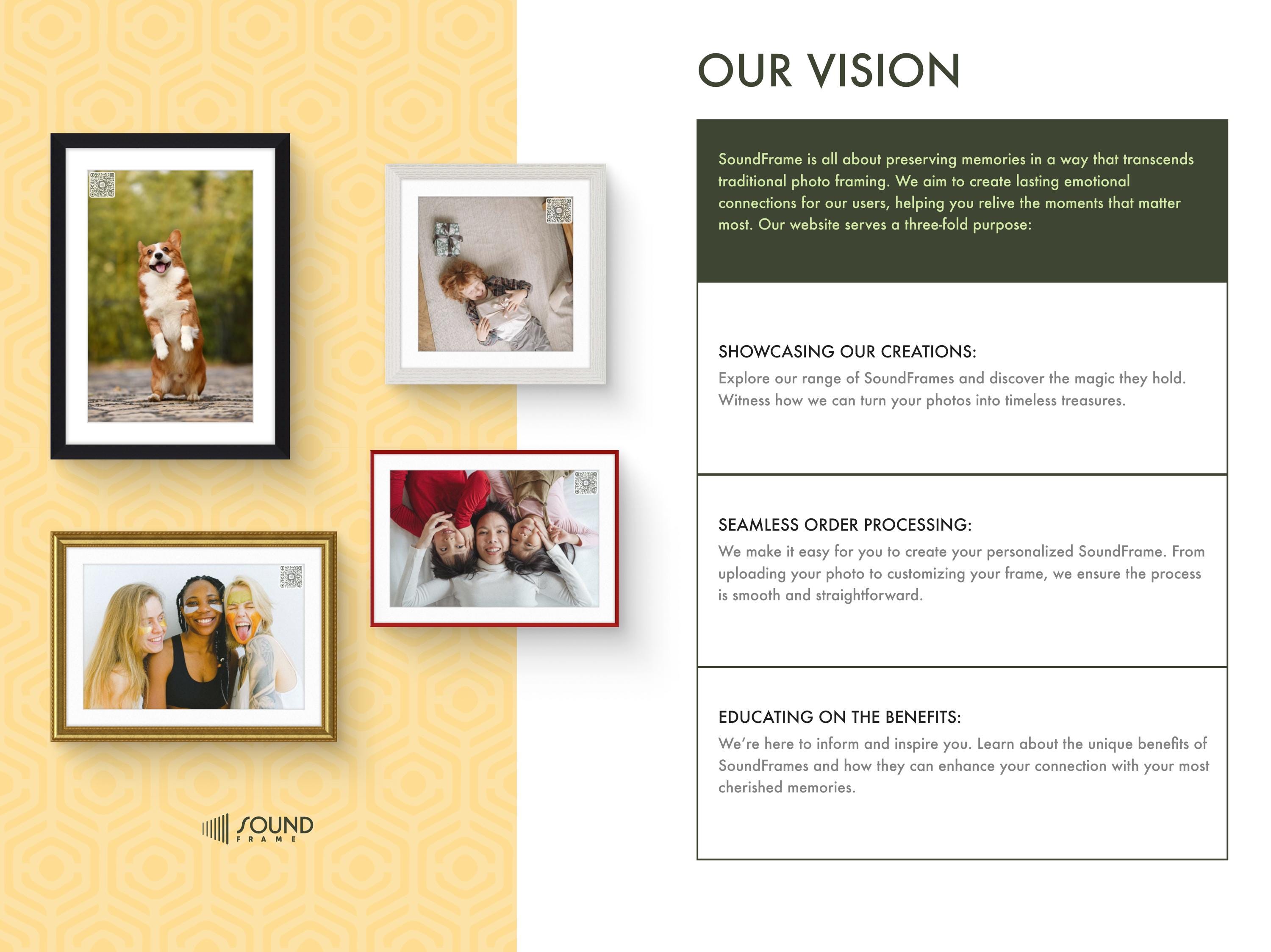 Weddings Photo Frame | Voice Message Photo Frame | Personalized Frame ...