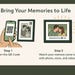 Personalized Photo Frame With Voice/video Message QR Code | Wedding ...