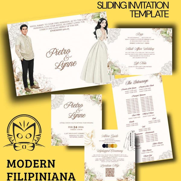 Filipiniana Template - Etsy