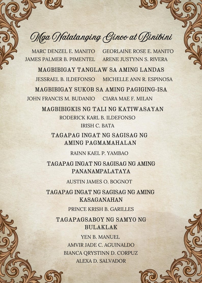 DIY Filipiniana Tagalog Wedding Invitation Template, DIY Filipino ...