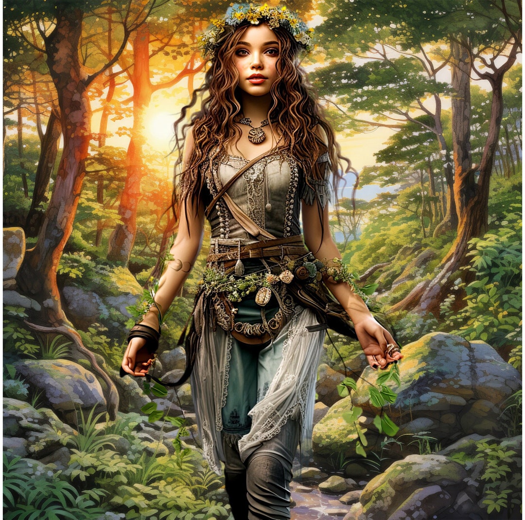 Elf Maiden of Tir Na Nog Pattern Keeper Compatible PDF Instant Digital ...