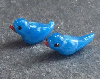 Glass Bird Beads - Etsy