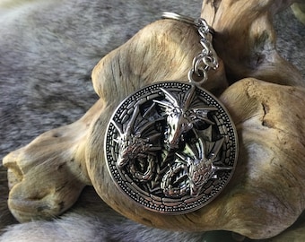 Dragon Key Chain | Etsy