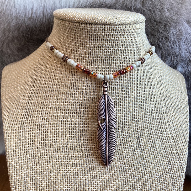 Mens Native Bone Necklace - Etsy