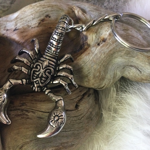 Scorpion Keychain - Etsy