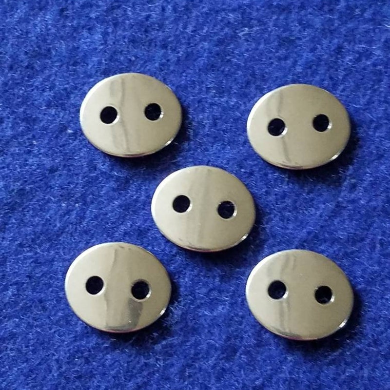 Silver Tone Buttons - Etsy