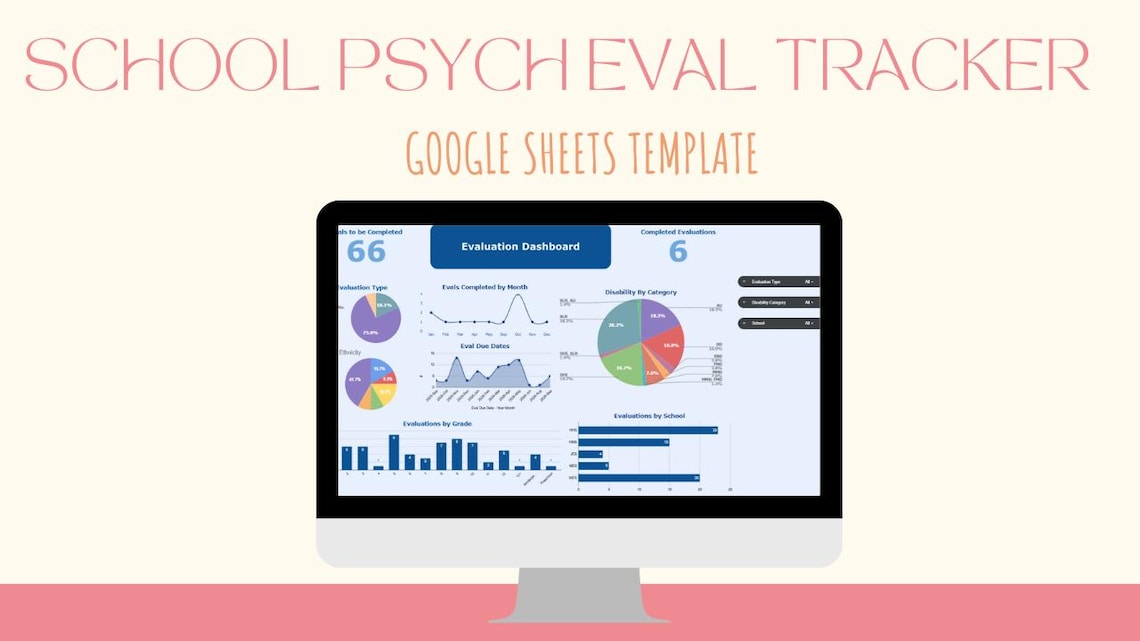 School Psychologist's Ultimate Evaluation Caseload Tracker - Etsy
