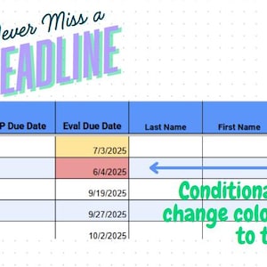 School Psychologist's Ultimate Evaluation Caseload Tracker - Etsy
