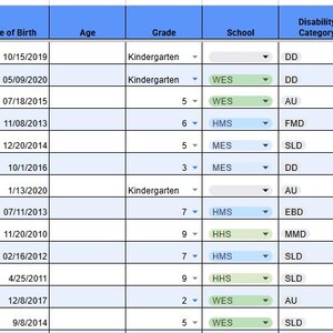 School Psychologist's Ultimate Evaluation Caseload Tracker - Etsy