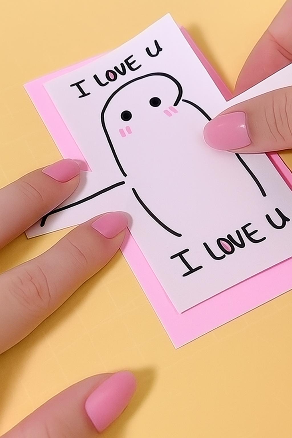 I Love You Hug Card | DIY Printable A4 (digital Download) - Etsy