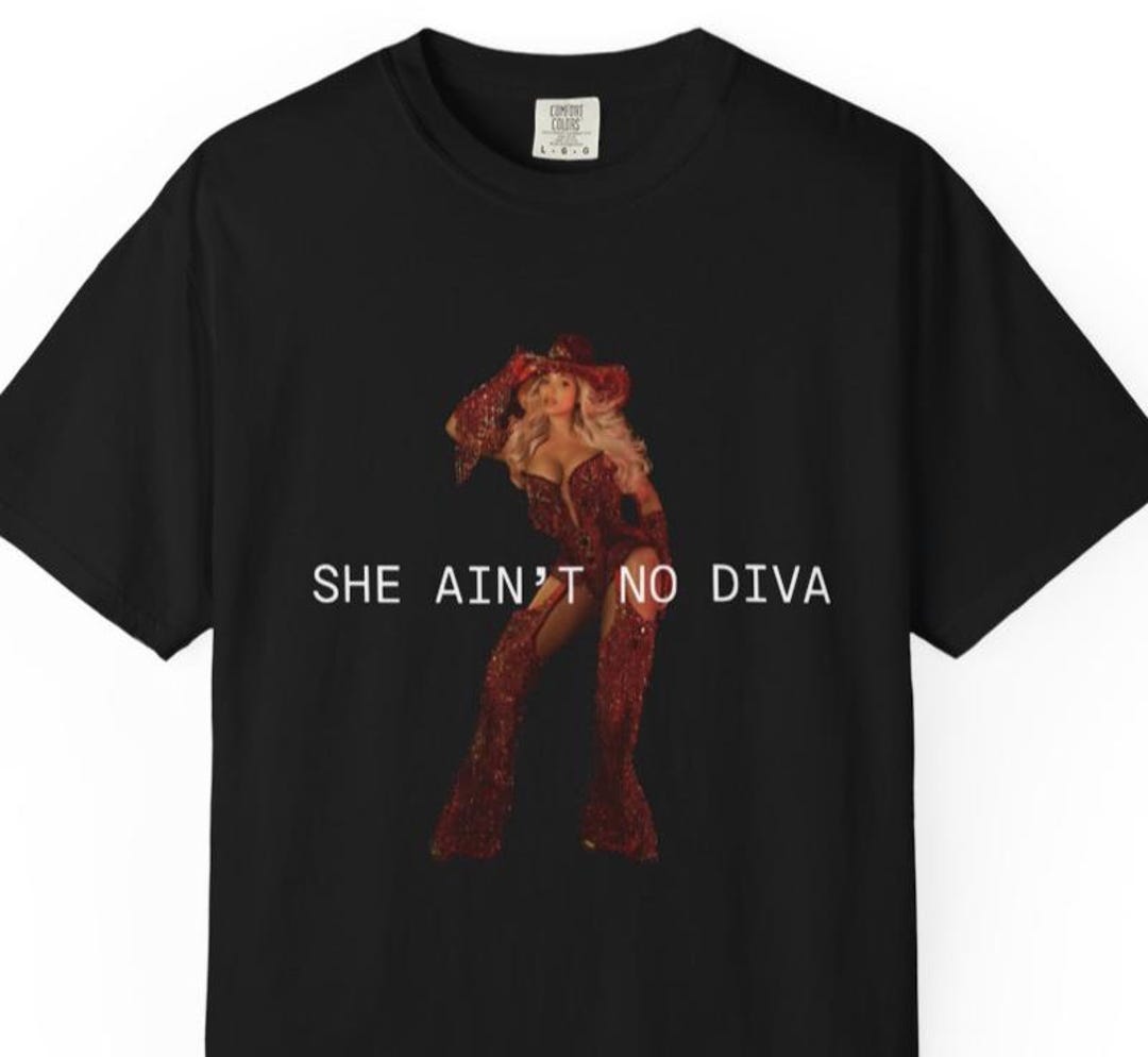 Diva Yoncé Cowboy Carter Tour Tee | Funny Viral Concert Moment | Gift ...