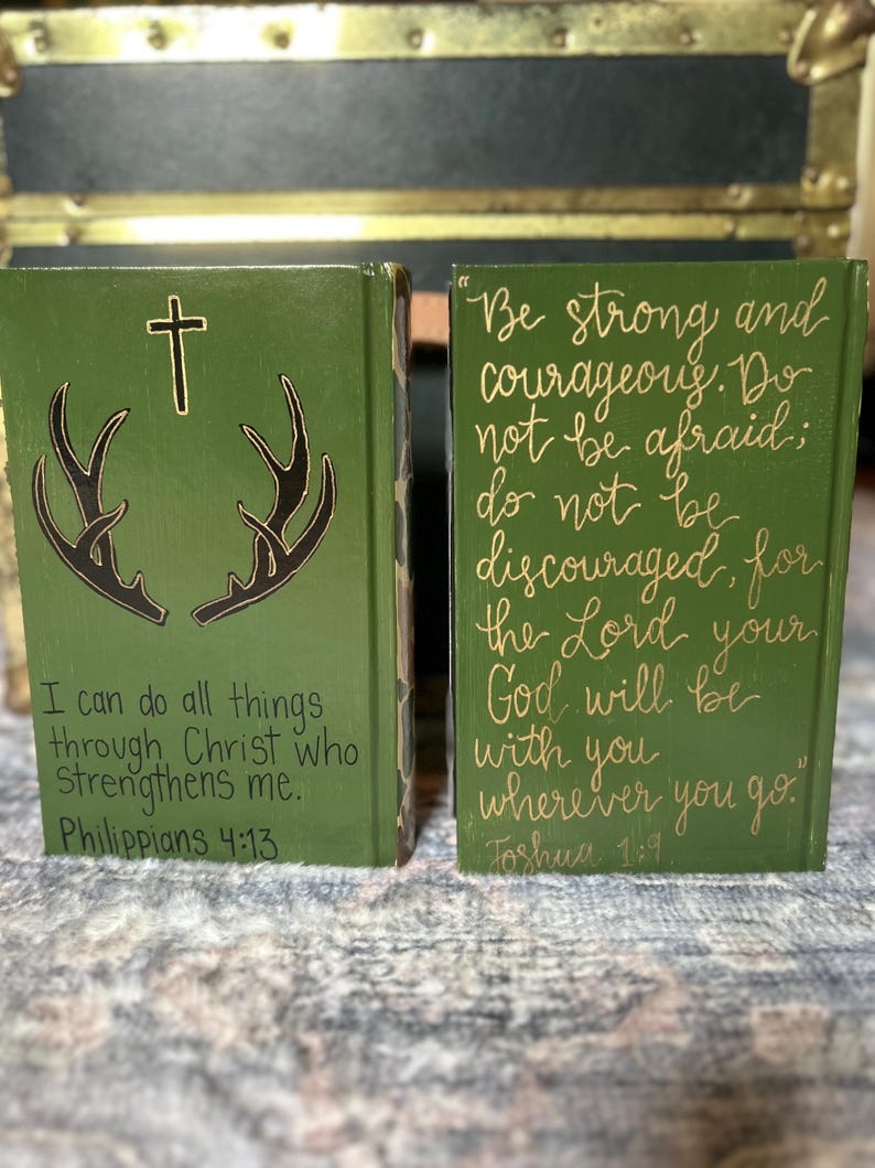 Custom Hand-painted Bibles - Etsy