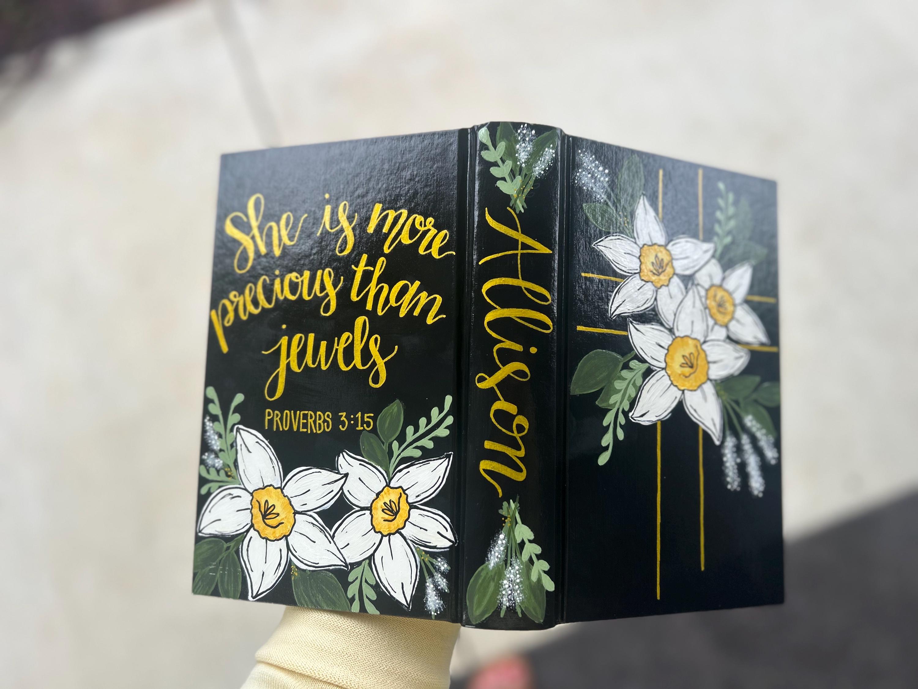 Custom Hand-painted Bibles - Etsy