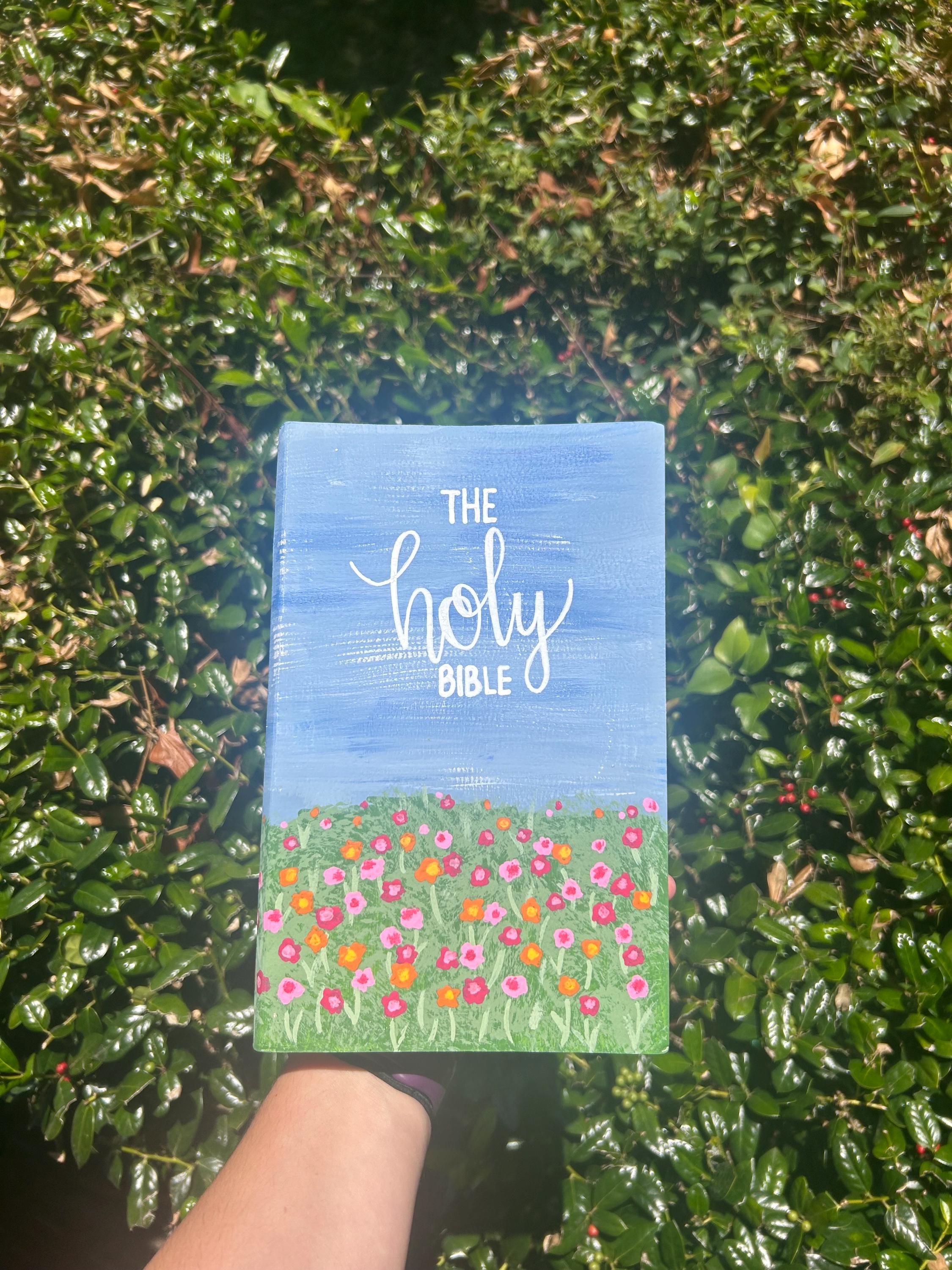 Custom Hand-painted Bibles - Etsy