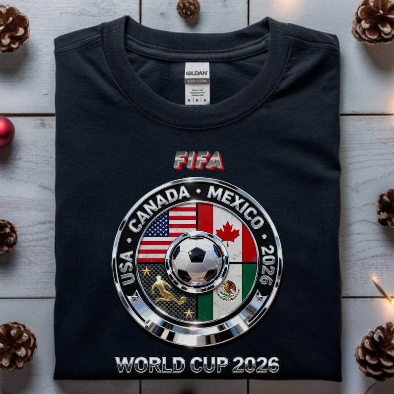 Camiseta de la Copa Mundial 2026 de la FIFA, EE. UU., Canadá y México ...