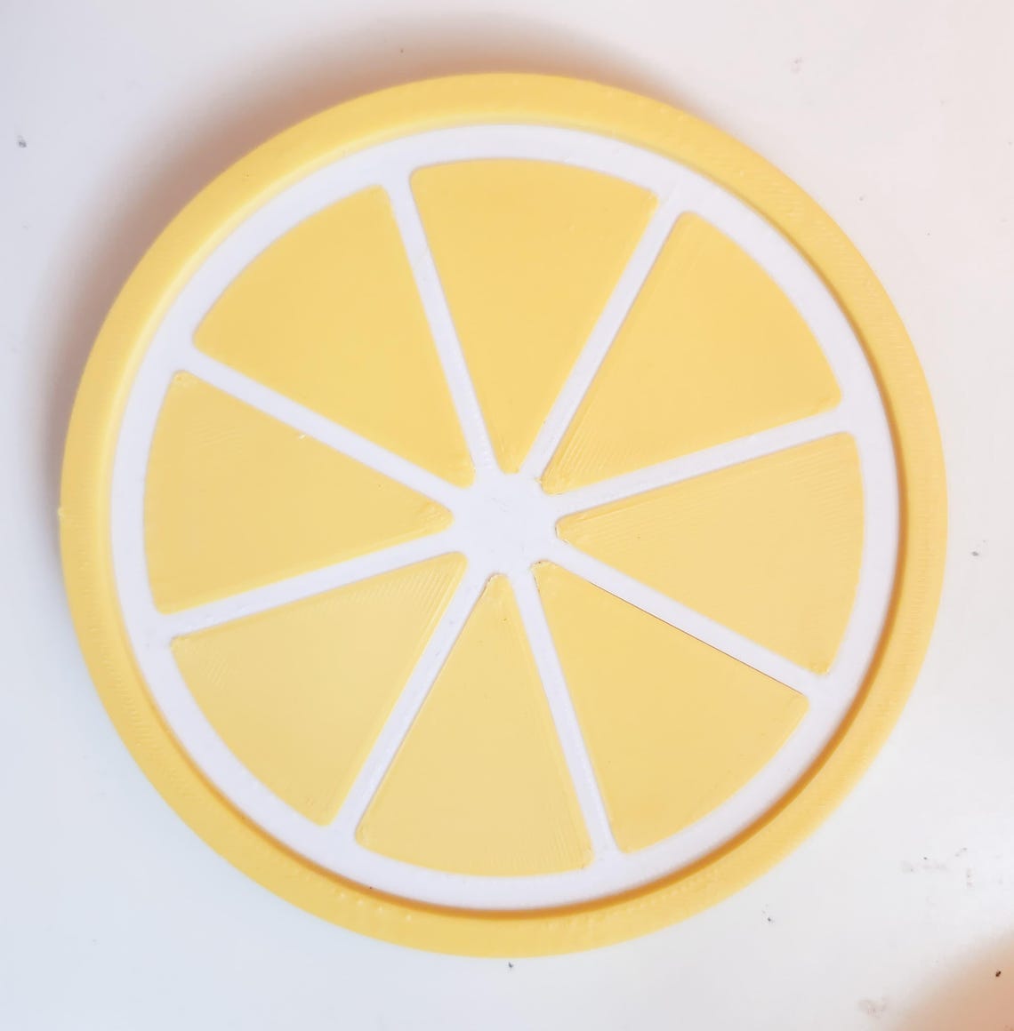 3D Printable Citrus Coaster Set: Lemon, Lime, Orange, Grapefruit (STL ...