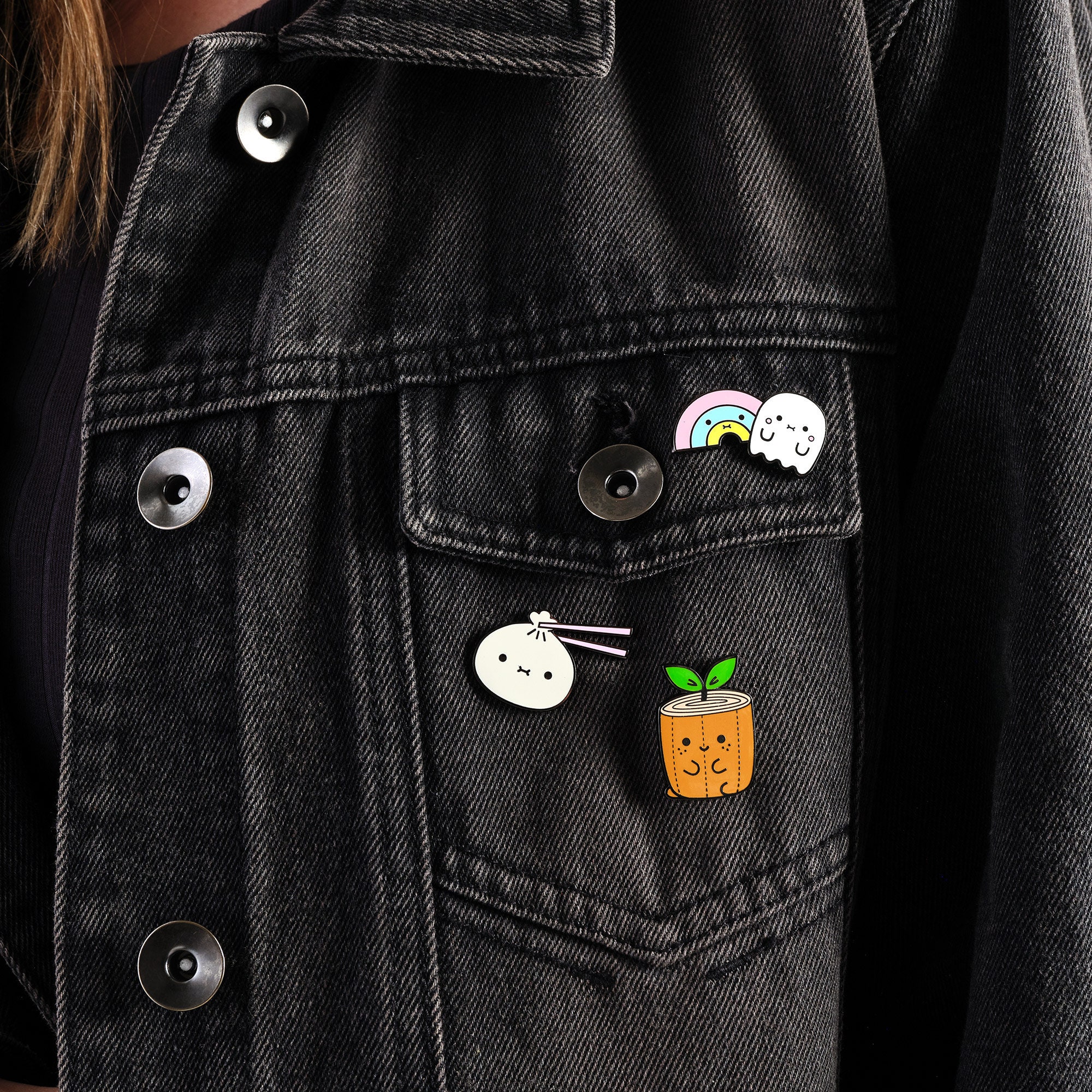 Tree Stump Hard Enamel Pin Cute Nature Pin - Etsy