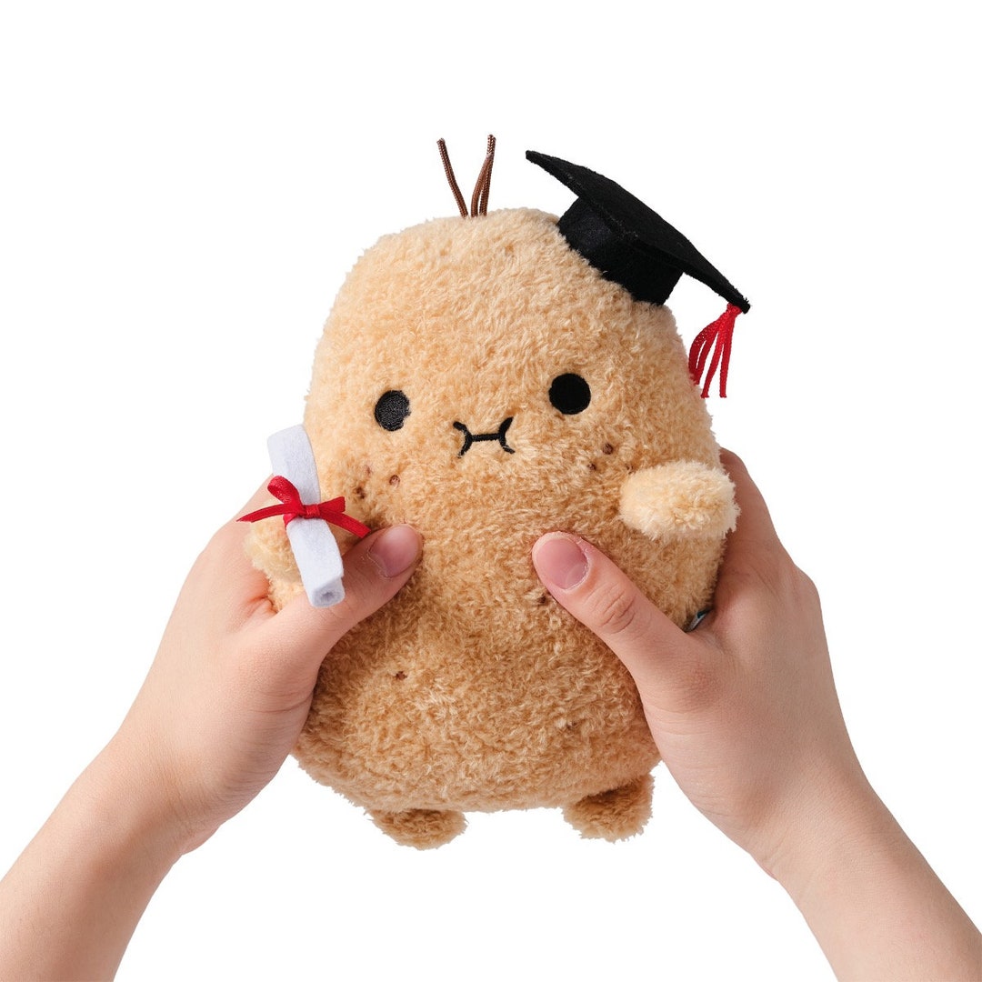 Graduation Potato Plush Toy, Cute Potato Spud Plush - Graduation Gift ...