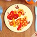 70s Mushrooms Placemats, Set of 6 - 1970s Style Round Place Mats ...