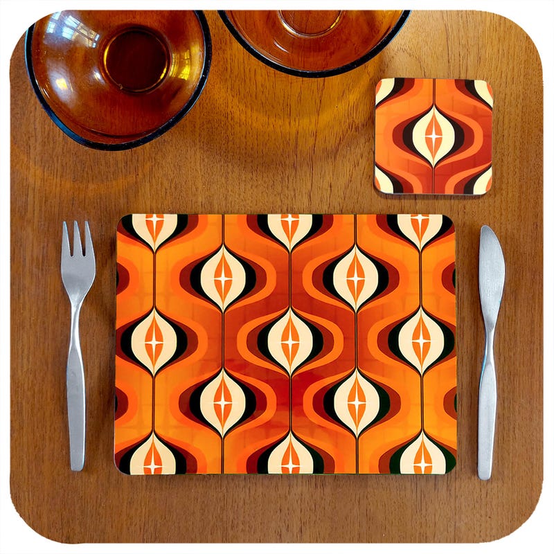Retro Dinnerware - Etsy