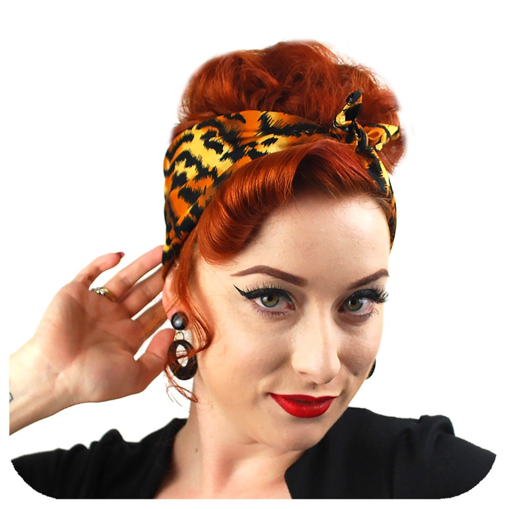 Rockabilly Pin Up Hair Bandana