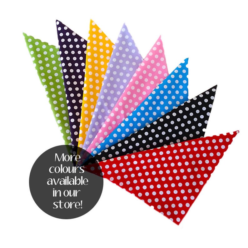 Navy Polka Dot Bandana Navy and White Spotted Headscarf - Etsy UK