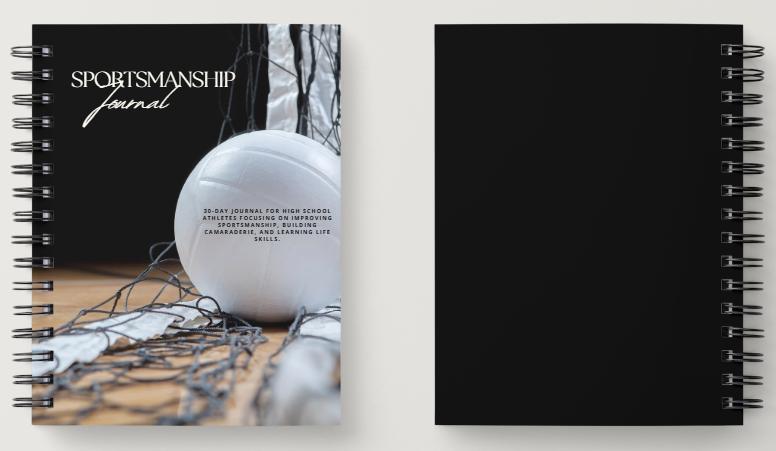 Printable Volleyball Journal Players | Game Day Reflection and Goal ...