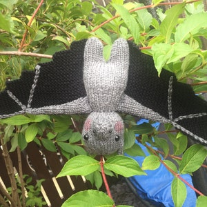 Batty Bat Knitting Pattern - Etsy UK