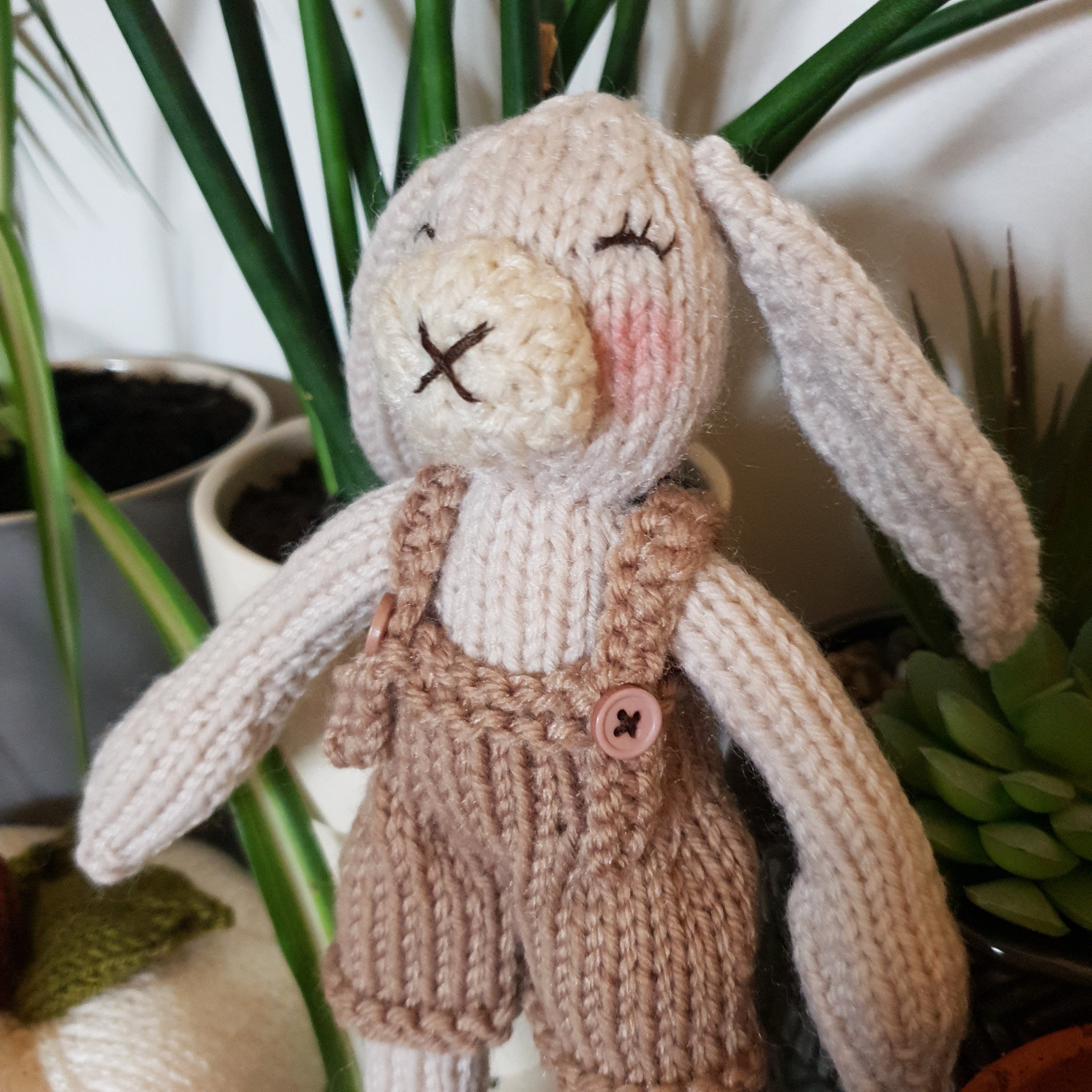 Vintage Style Bunnyknitting Pattern - Etsy UK
