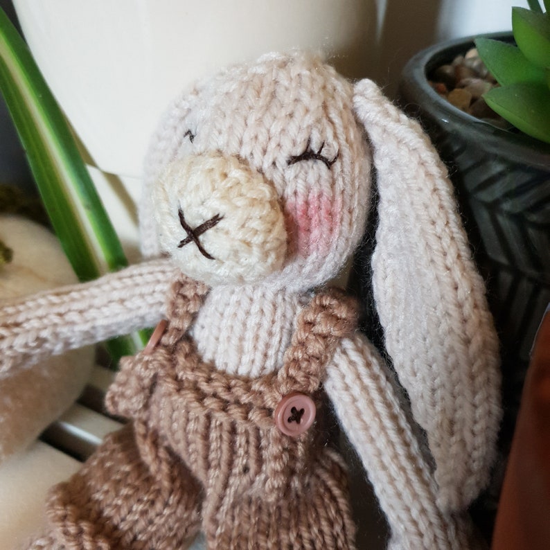 Vintage Style Bunnyknitting Pattern - Etsy UK