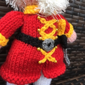 Christmas Nutcracker Knitting Pattern – Flat-knit Nutcracker Doll PDF ...