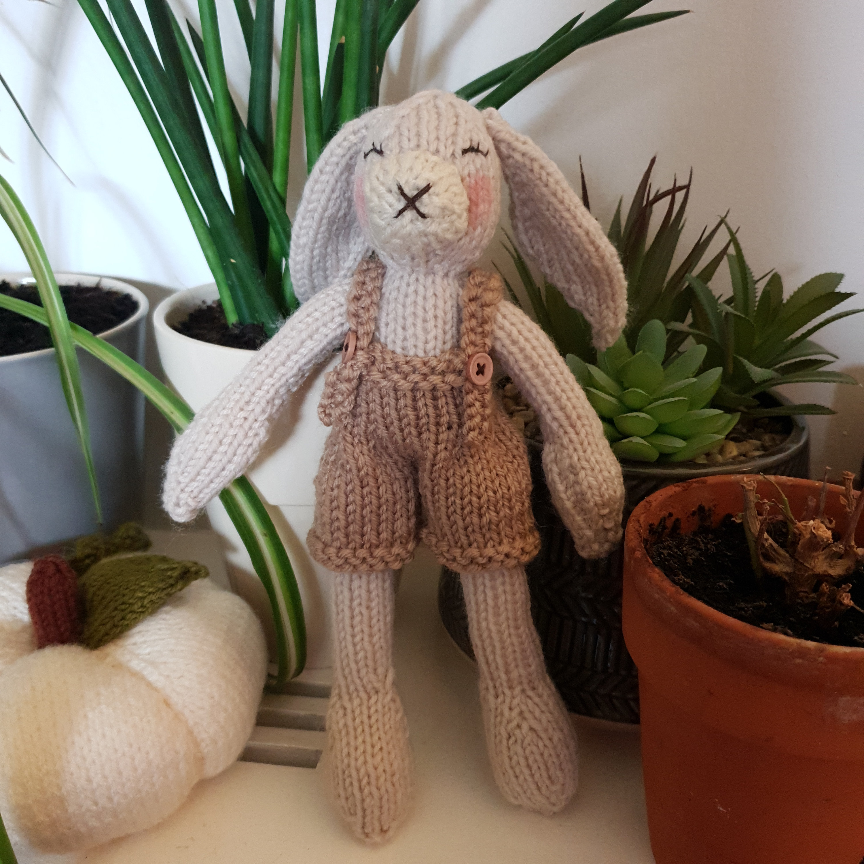 Vintage Style Bunnyknitting Pattern - Etsy UK