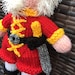 Christmas Nutcracker Knitting Pattern – Flat-knit Nutcracker Doll PDF ...