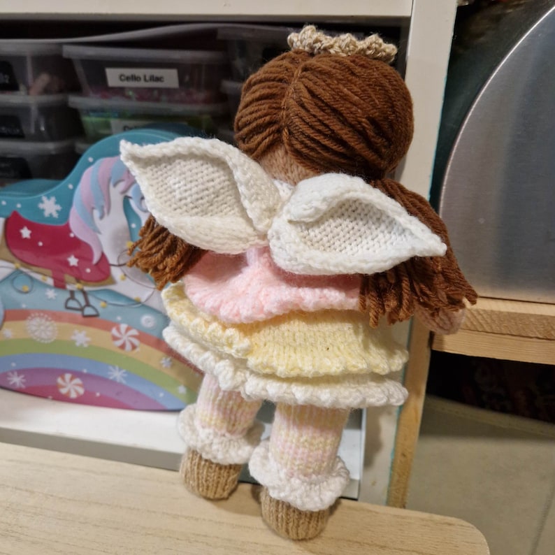 Christmas Fairy Knitting Pattern - Etsy