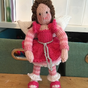 Little Fairy/faery Doll Knitted Pattern - Etsy UK