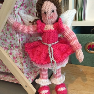 Little Fairy/faery Doll Knitted Pattern - Etsy UK